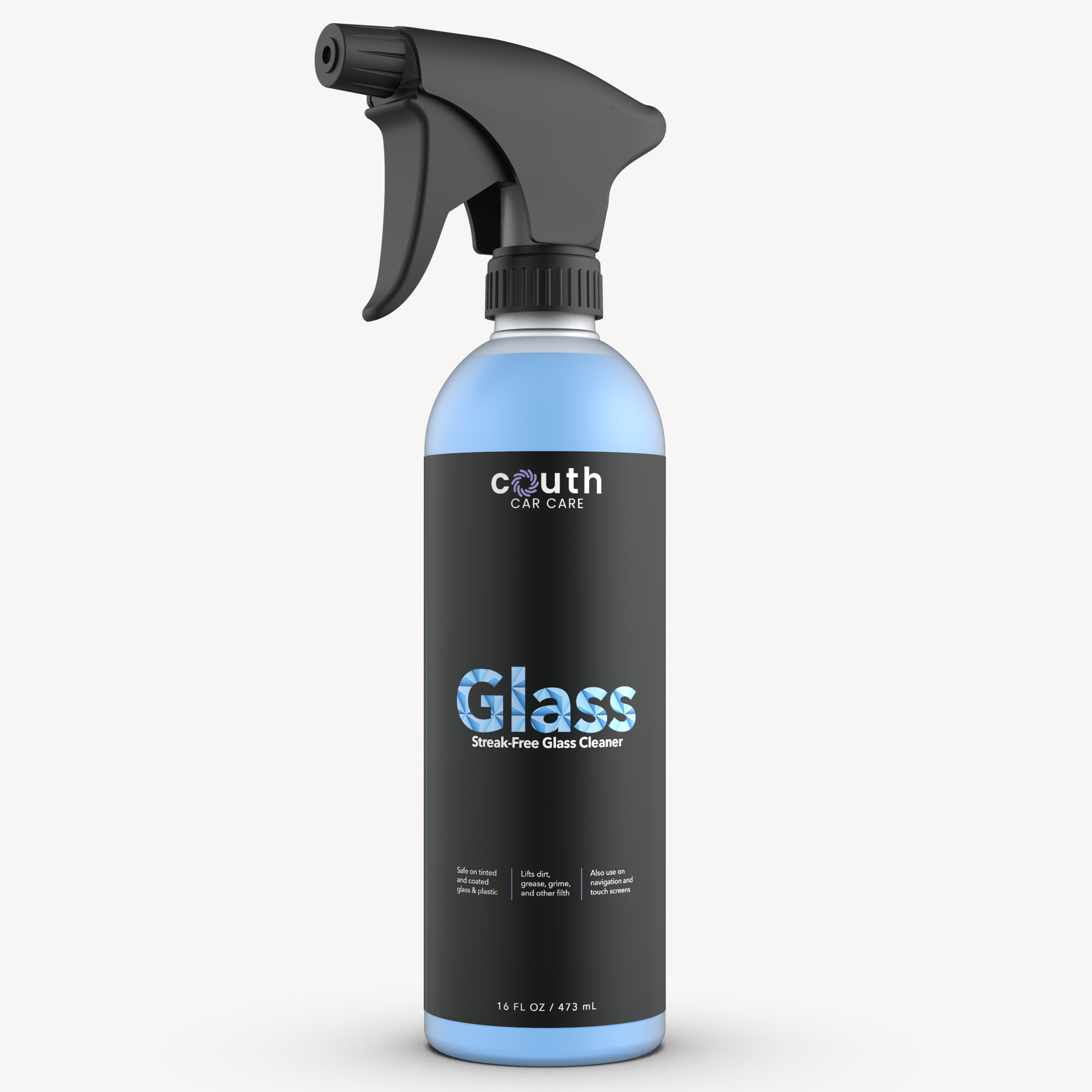 Couth Glass - Streak-Free Glass Cleaner – Couth Car Care LLC