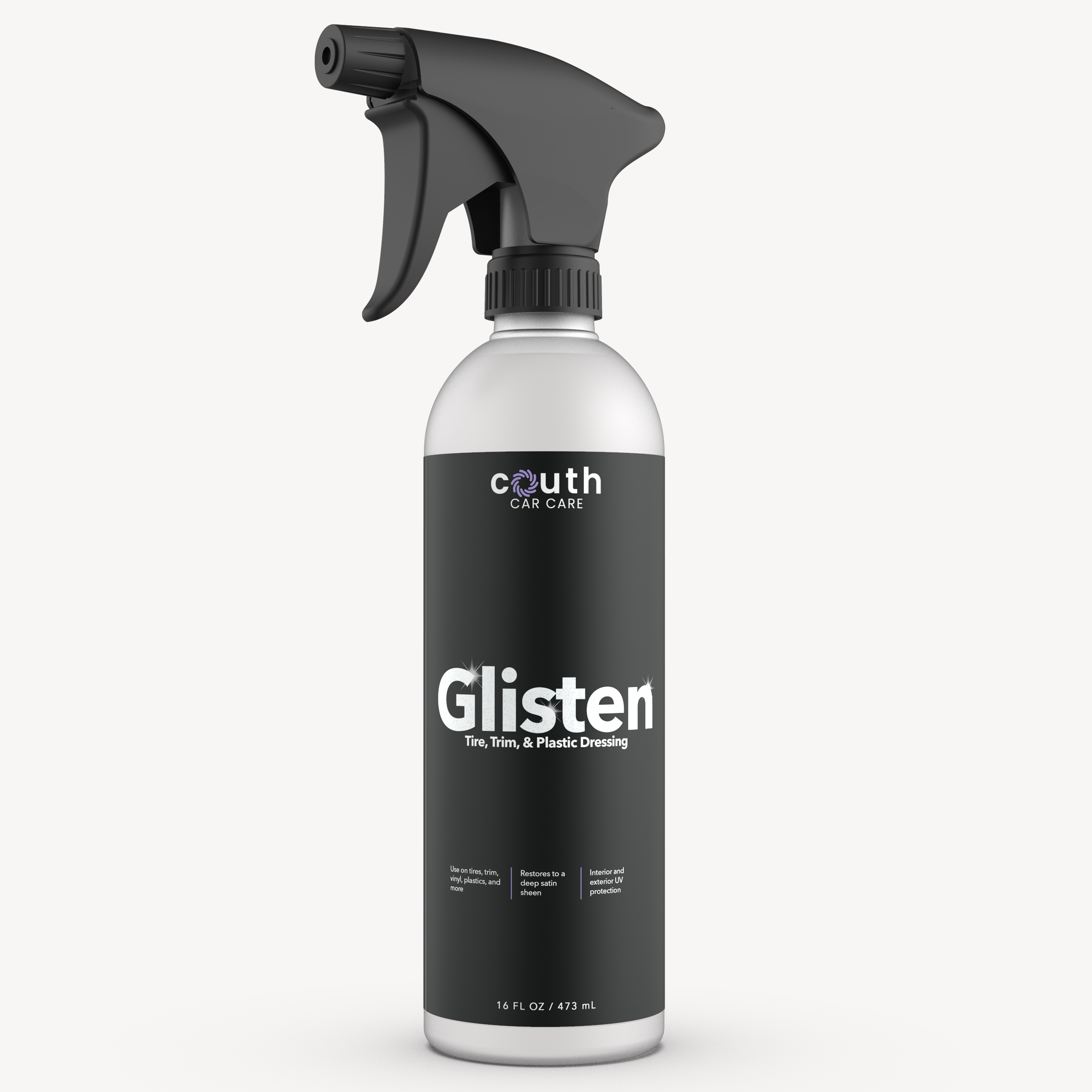 Couth Glisten - Plastic, Rubber, & Leather Coat – Couth Car Care LLC